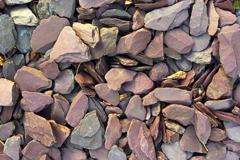 Plum Slate Chippings: Vibrant, Versatile Garden Landscaping