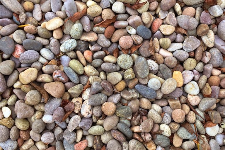 River Gravel: Smooth Washed Stones, Rounded by Nature